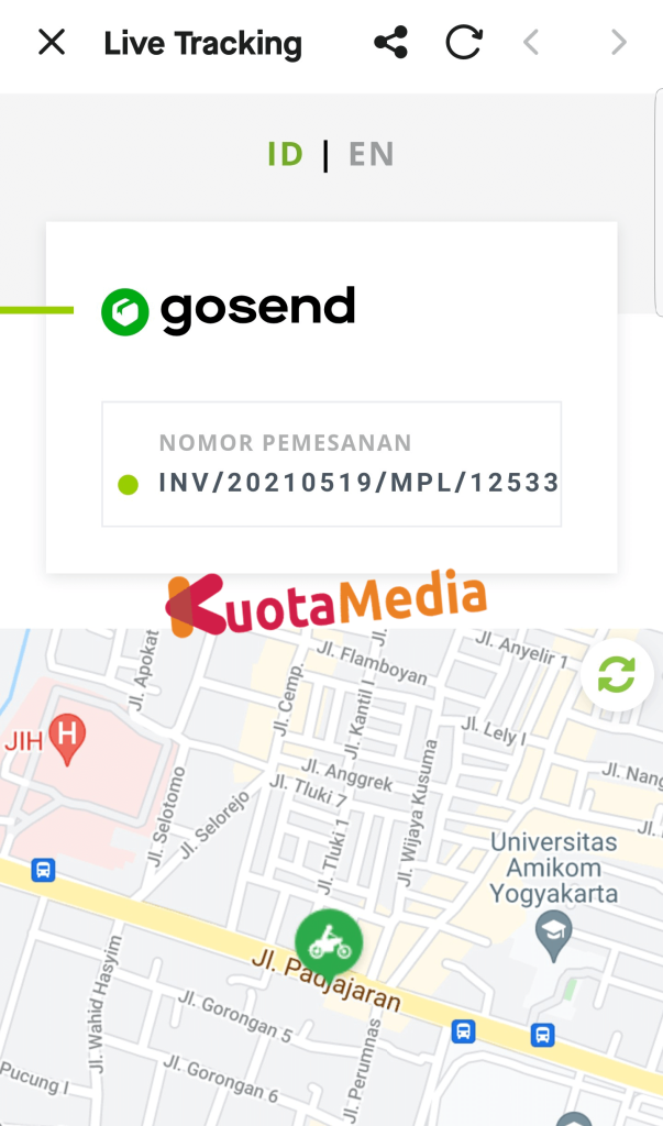 4+ Cara Cek Resi GoSend Paket Belanja Online Terbaru